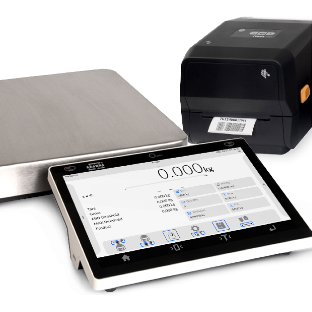 Laboratórna váha RADWAG CY10.60/120.C2.K Max. 60 kg / 120 kg d=1 g / 2 g